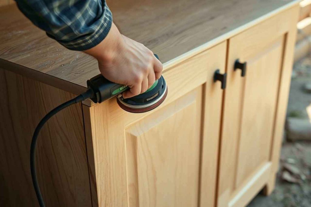 Comment sabler un meuble en bois - Les pros de l'habitat